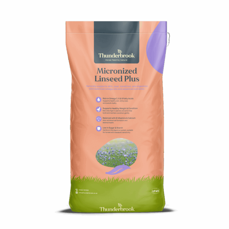 Thunderbrook Micronized Linseed Plus 20kg | Premium Horse Feed - Equine ...